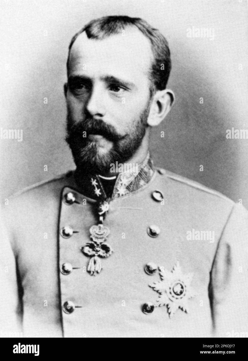 1887 , Wien , Österreich : der österreichische kronprinz RUDOLF von ...