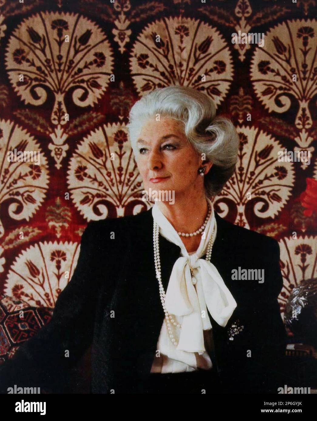 FILE - Undated file photo of Neslisah Osmanoglu, an Ottoman princess ...