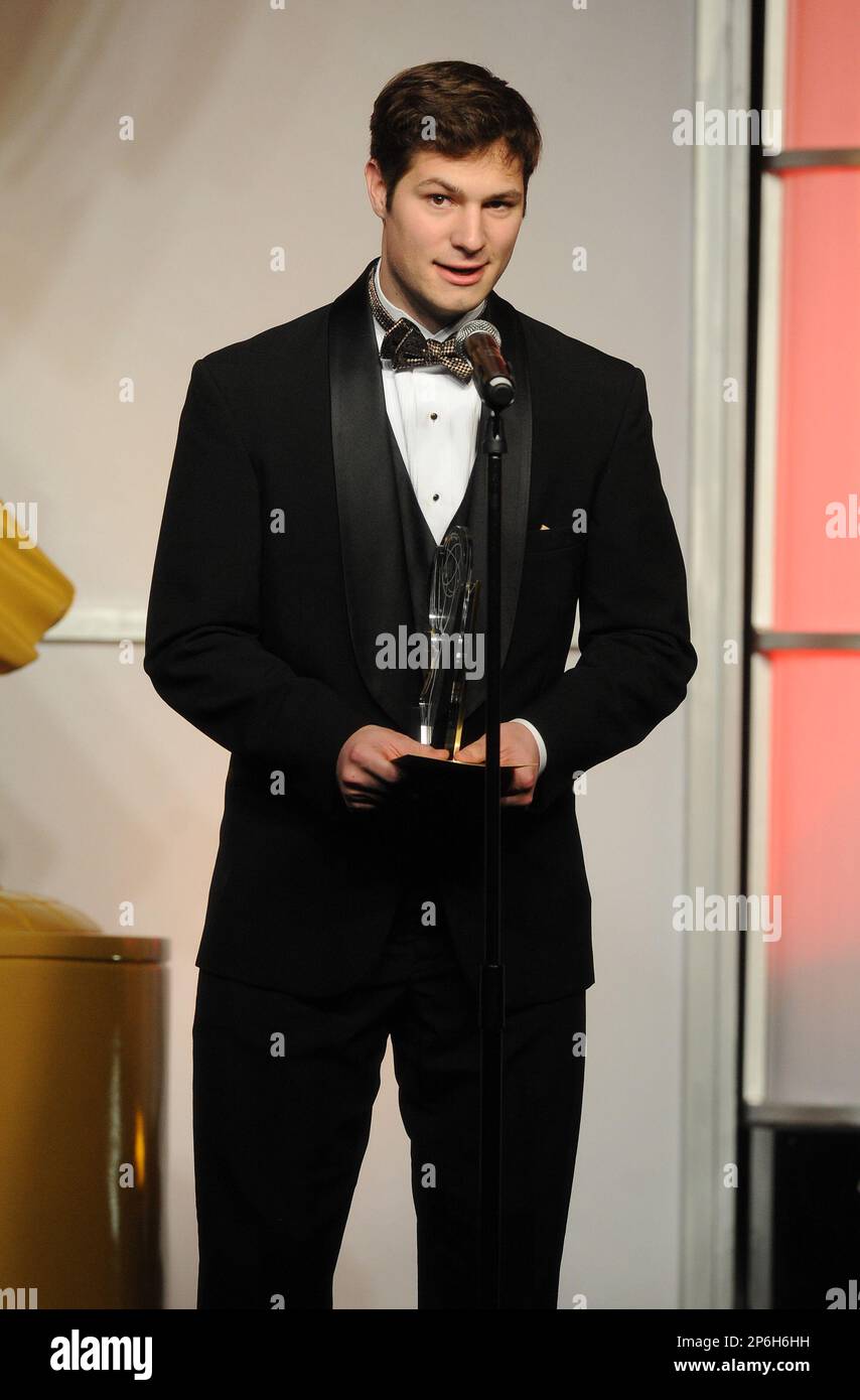 HOLLYWOOD, CA - MARCH 31: Leo Hurley accepts the Best Composition award ...