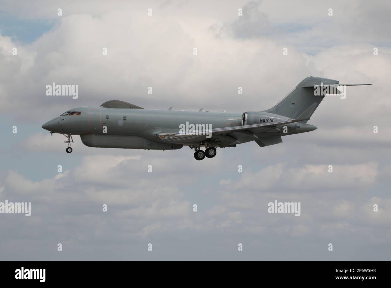N691BD, ein Bombardier Sentinel R1, der von Raytheon Aircraft betrieben ...