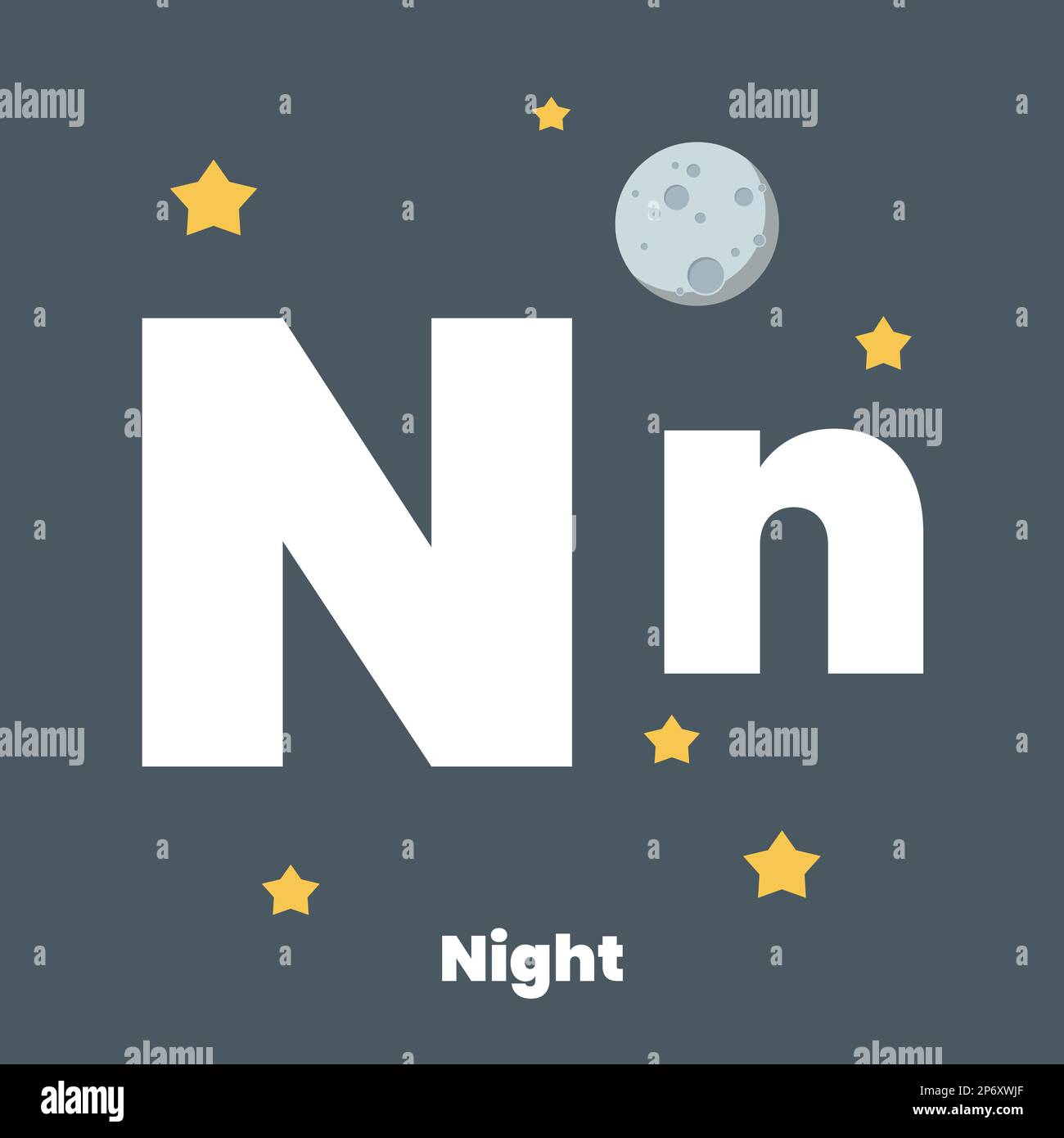 Kindergarten lernen Stock-Vektorgrafiken kaufen - Alamy