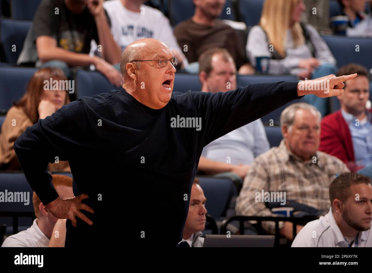 November 5, 2011: Saint Louis Billikens head coach Rick Majerus during ...