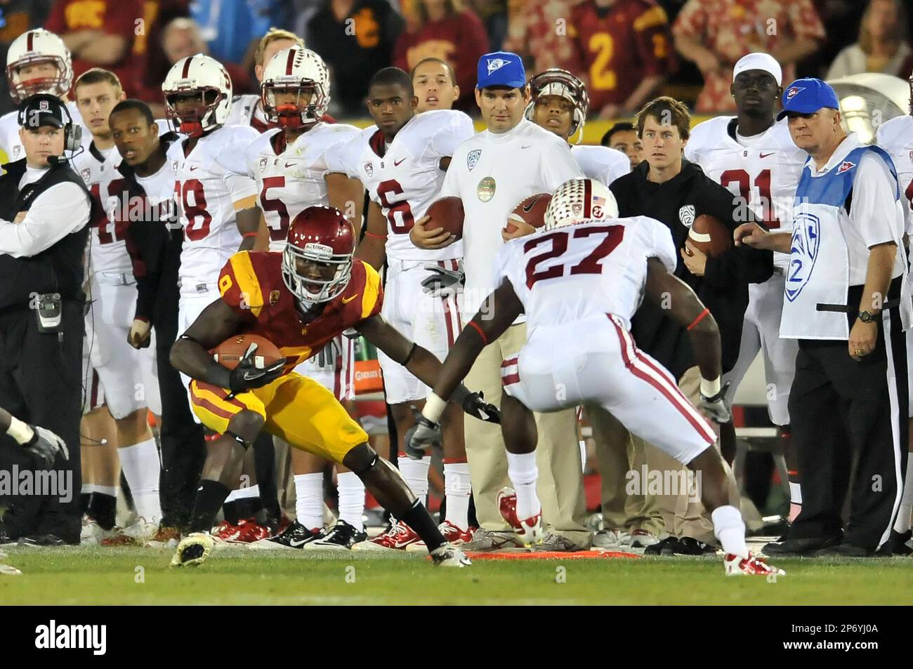 October 29, 2011 Los Angeles, CA.USC Trojans wide receiver Marqise Lee ...