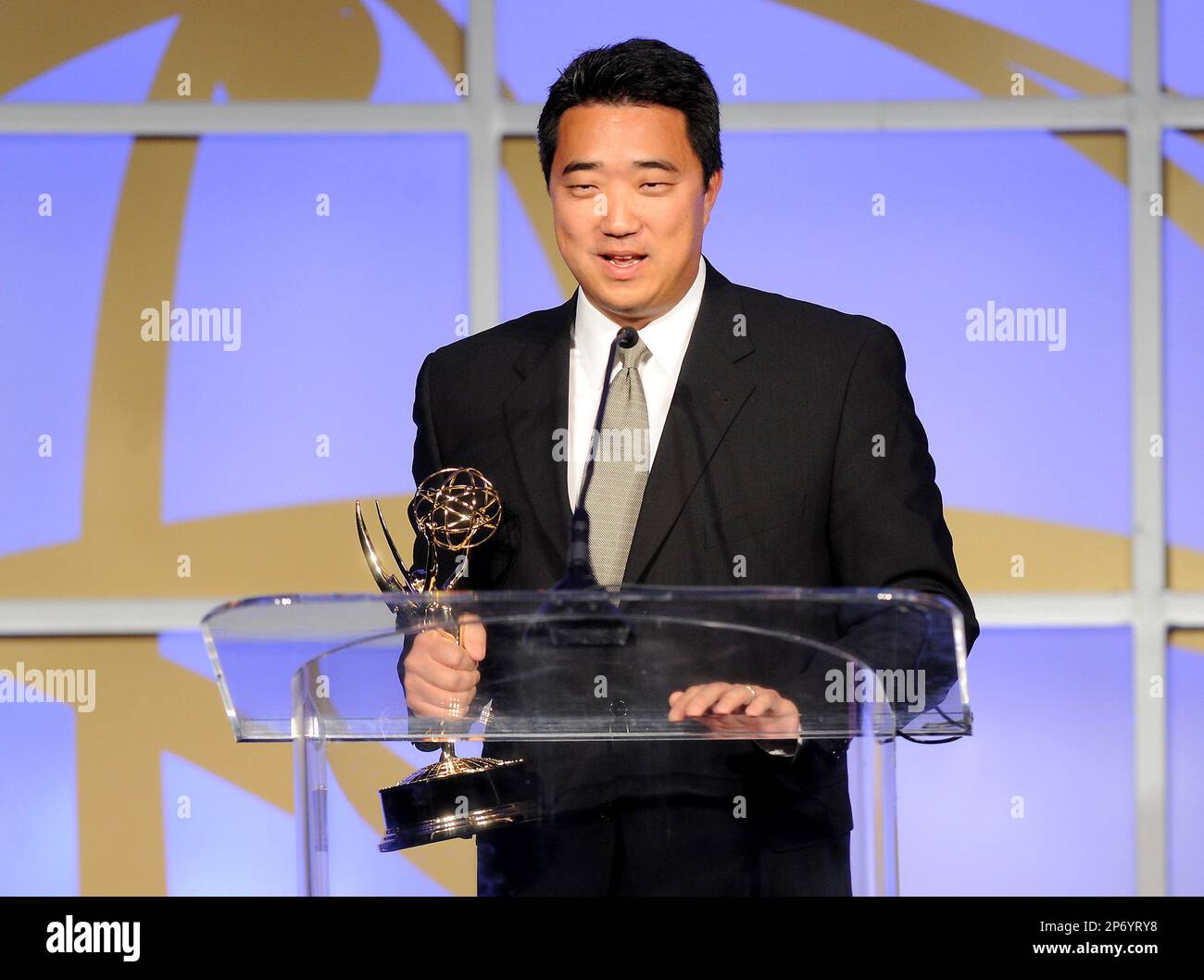 HOLLYWOOD, CA - OCTOBER 26: President of Panavision, John Suh accepts ...