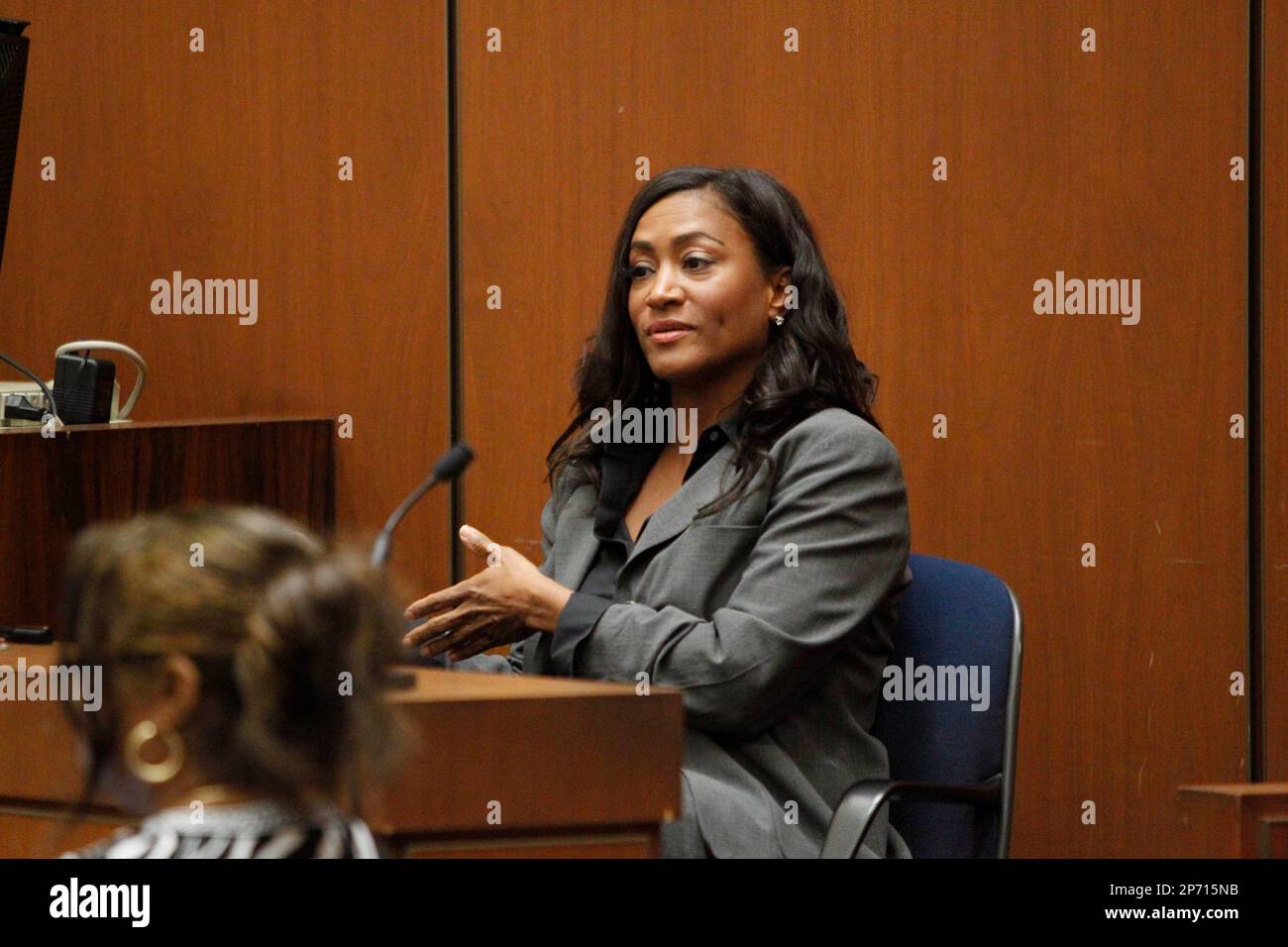 Kai Chase, Michael Jackson's personal chef, testifies during Conrad ...