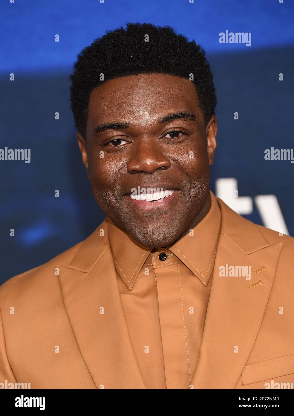 Westwood Kalifornien 07032023 Sam Richardson Kommt Zur „ted Lasso Staffel 3 Premiere Im