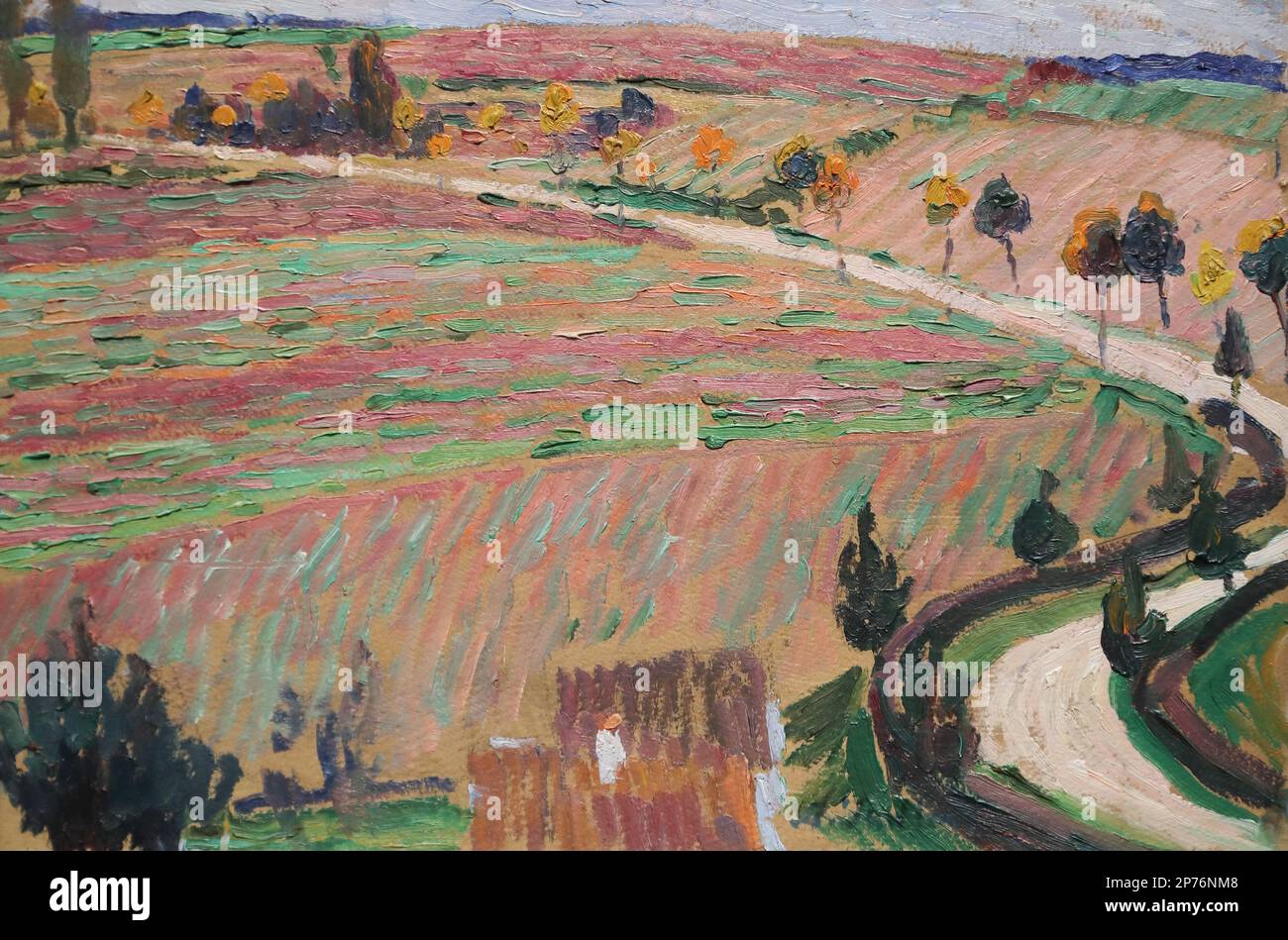 Blick auf Lankwitz und Marienfelde vom deutschen Maler Max Beckmann im ...