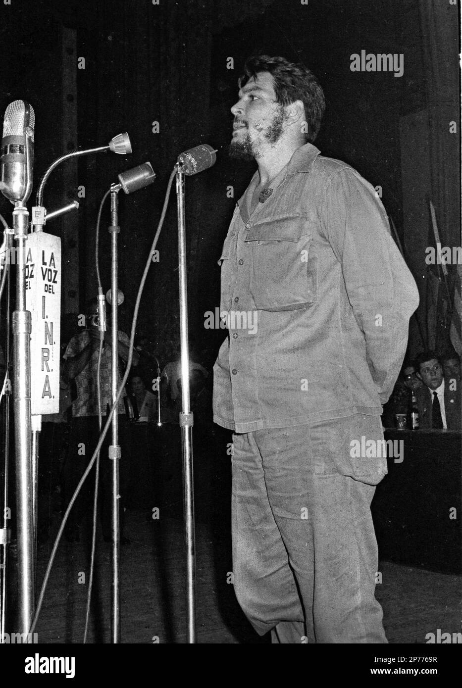 Cuban revolutionary hero Ernesto "Che" Guevara at an undisclosed ...