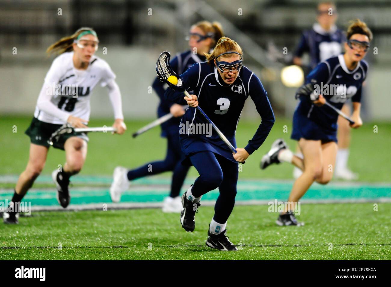 March 8, 2011 : Penn State's Maggie Dunbar (3) during action between ...