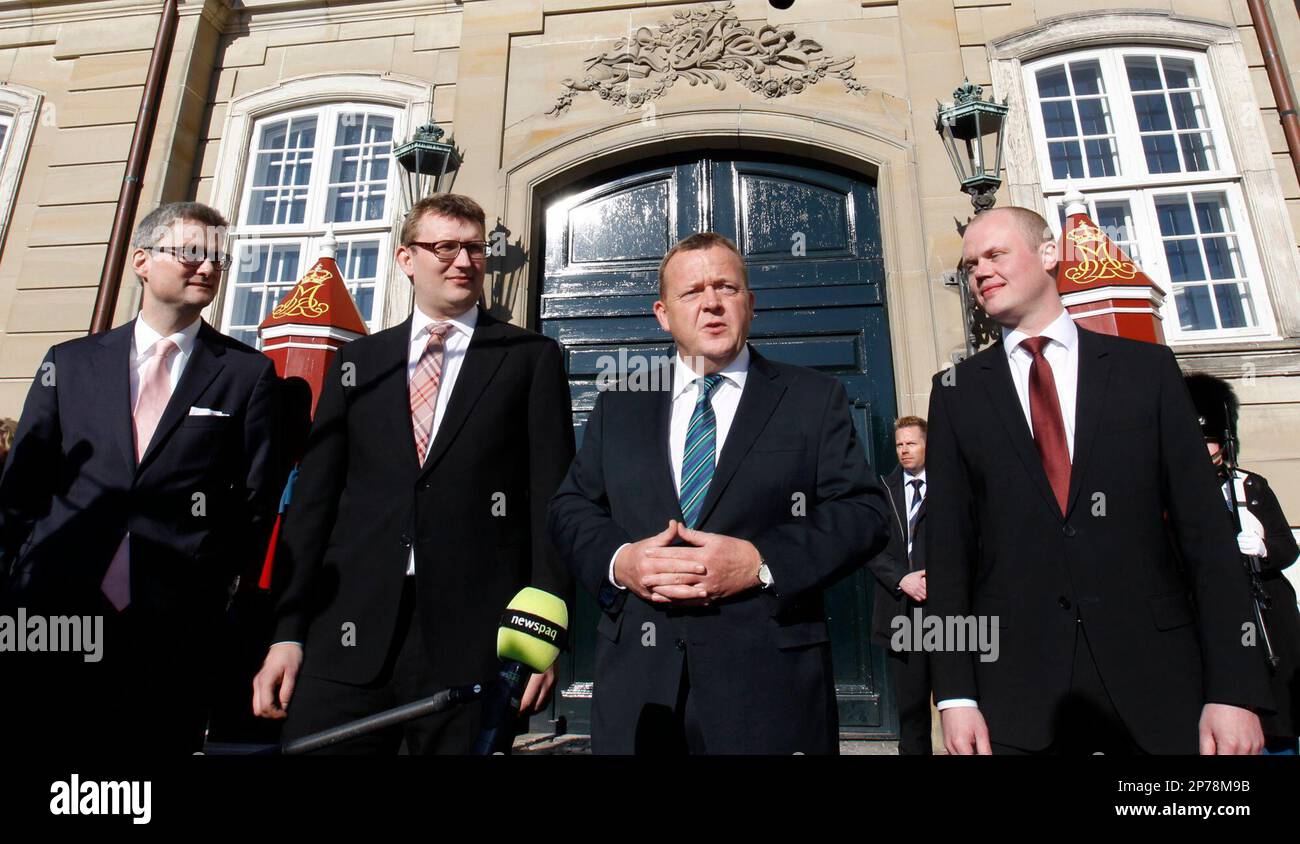 From left. Danish Minister for Integration and Development Cooperation ...