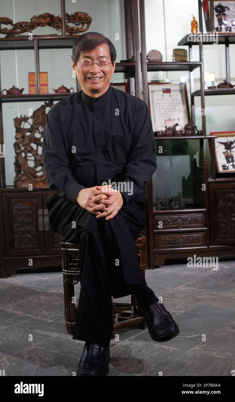 Chang An-lo, president of the China Unification Promotion Party(CUPP ...