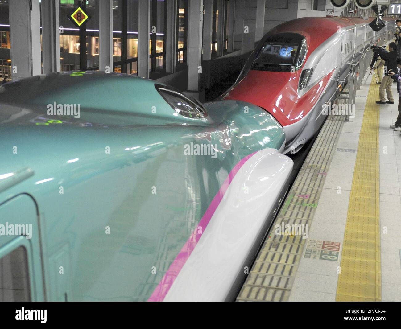 JR East Japan Railway Company conducts its first test operation with ...