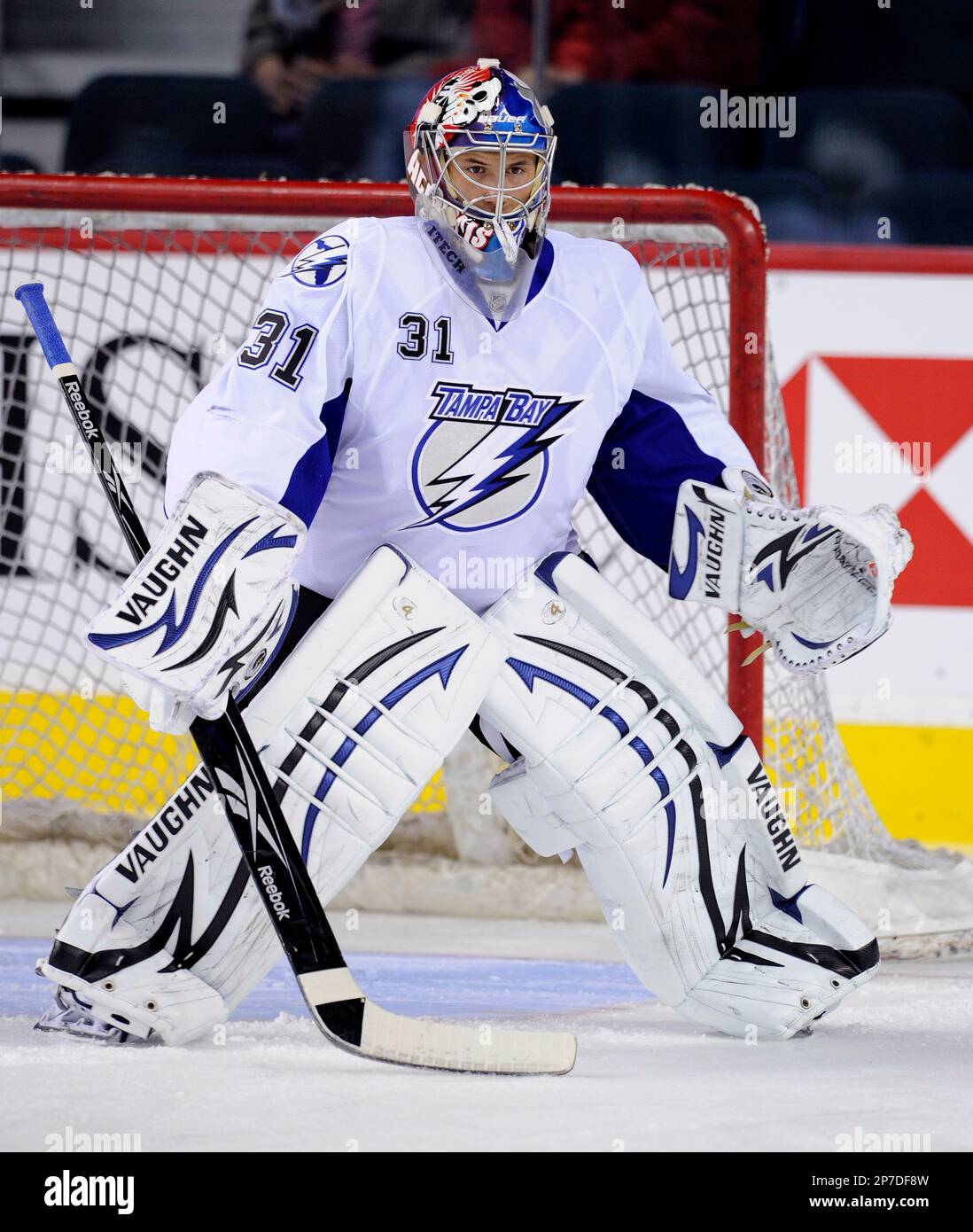 Nhl Player Profile Photo On Tampa Bay Lightnings Goalie Jaroslav Janus