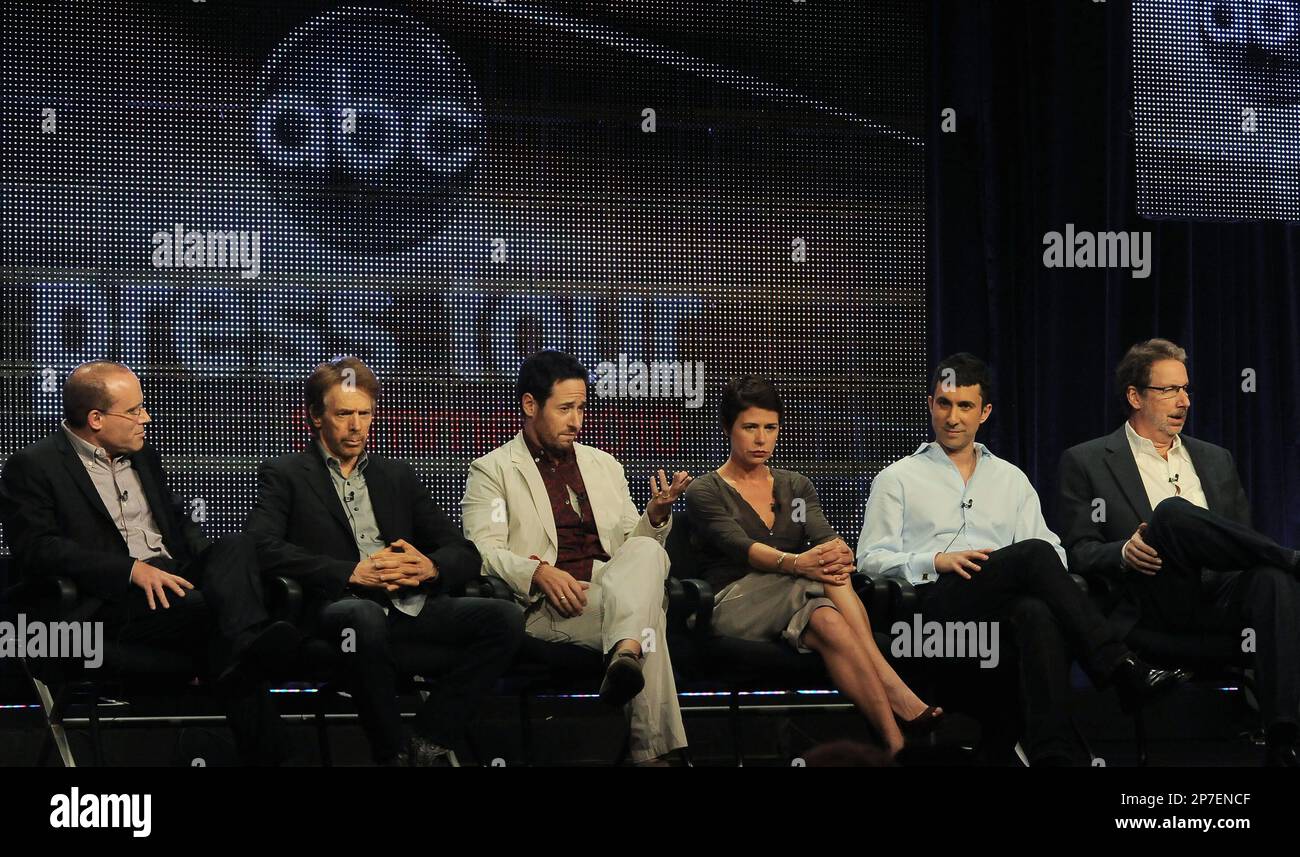 From left, Jonathan Littman, Jerry Bruckheimer, Rob Morrow, Maura ...
