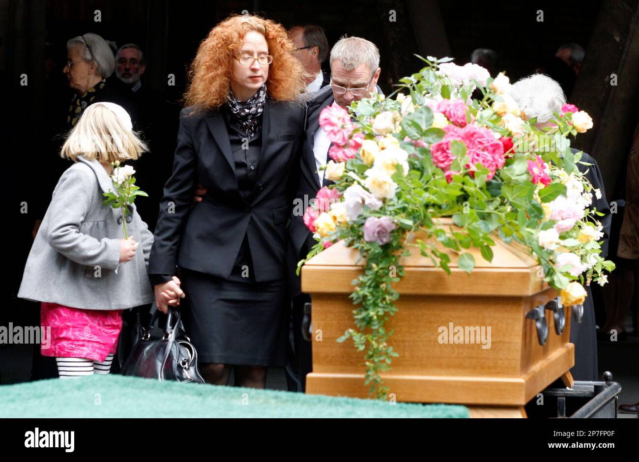 Die Tochter des verstorbenen Kuenstlers Sigmar Polke, Anna Polke, Mitte ...