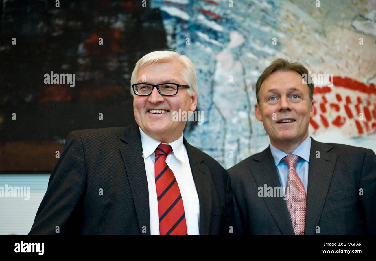 Der Vorsitzende der SPD-Bundestagsfraktion, Frank-Walter Steinmeier ...