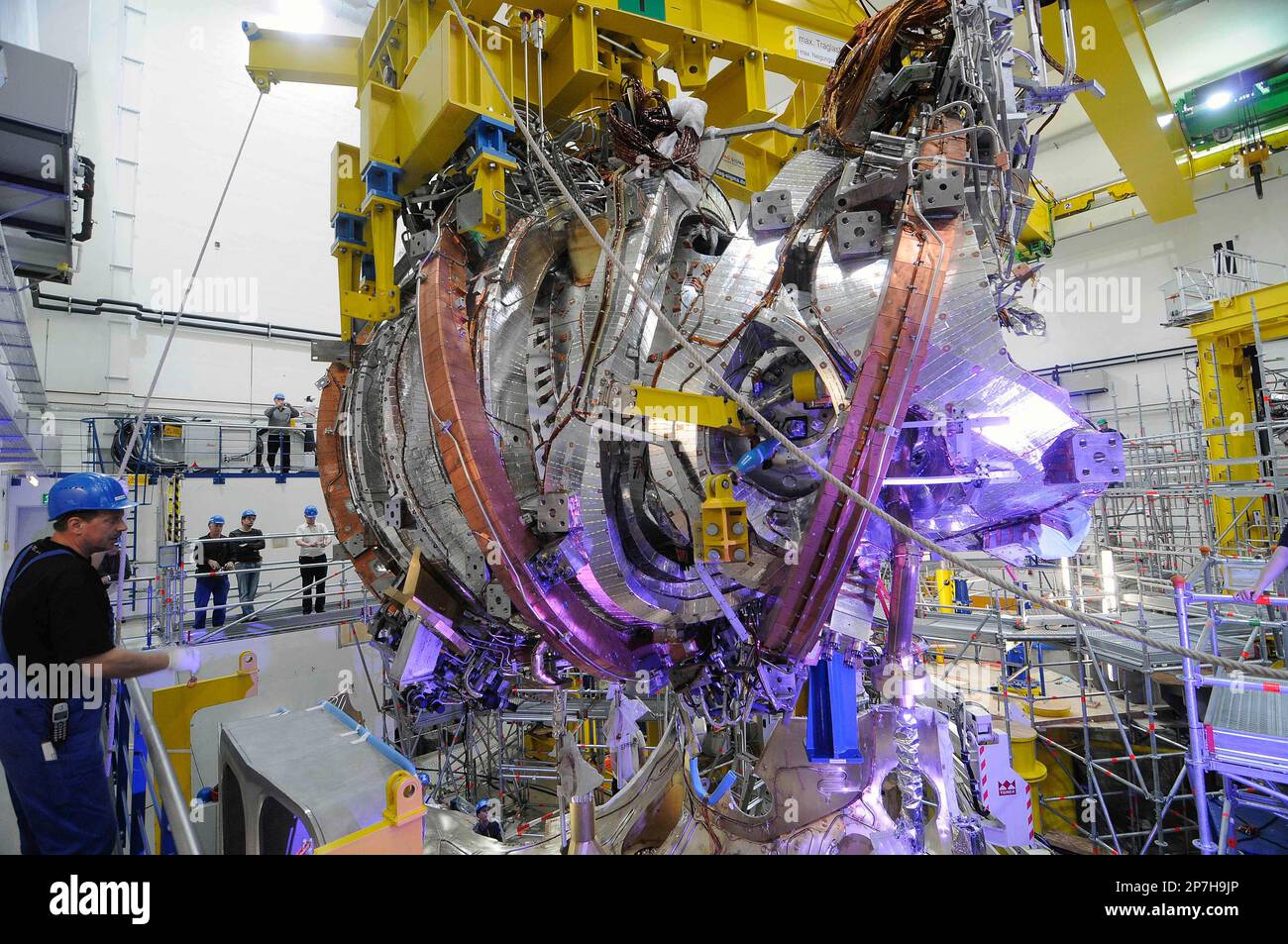 Im Greifswalder Max-Planck-Institut fuer Plasmaphysik wird am Mittwoch ...