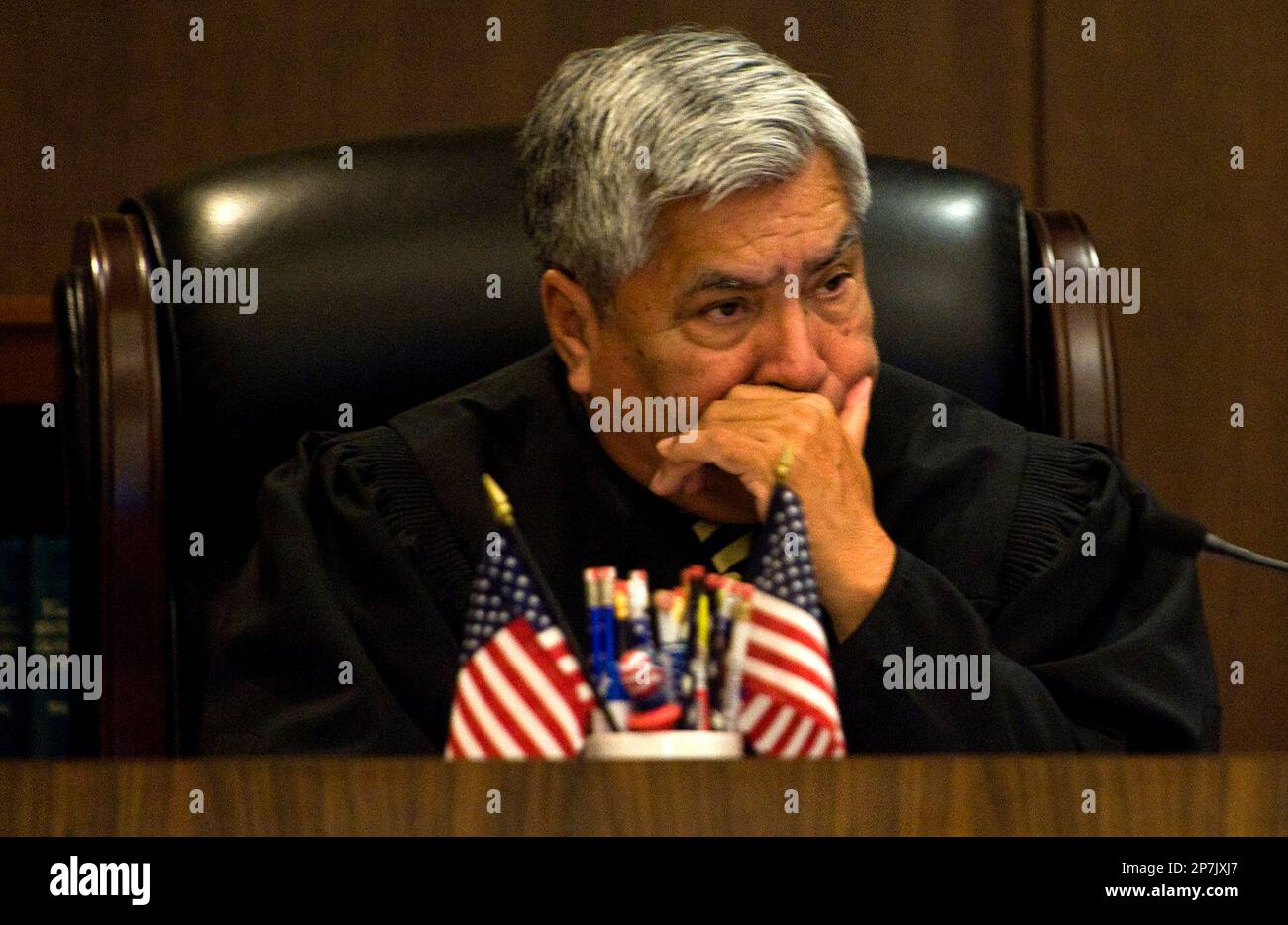 Judge John Briseno listens to serial murder suspect Rodney Alcala ...
