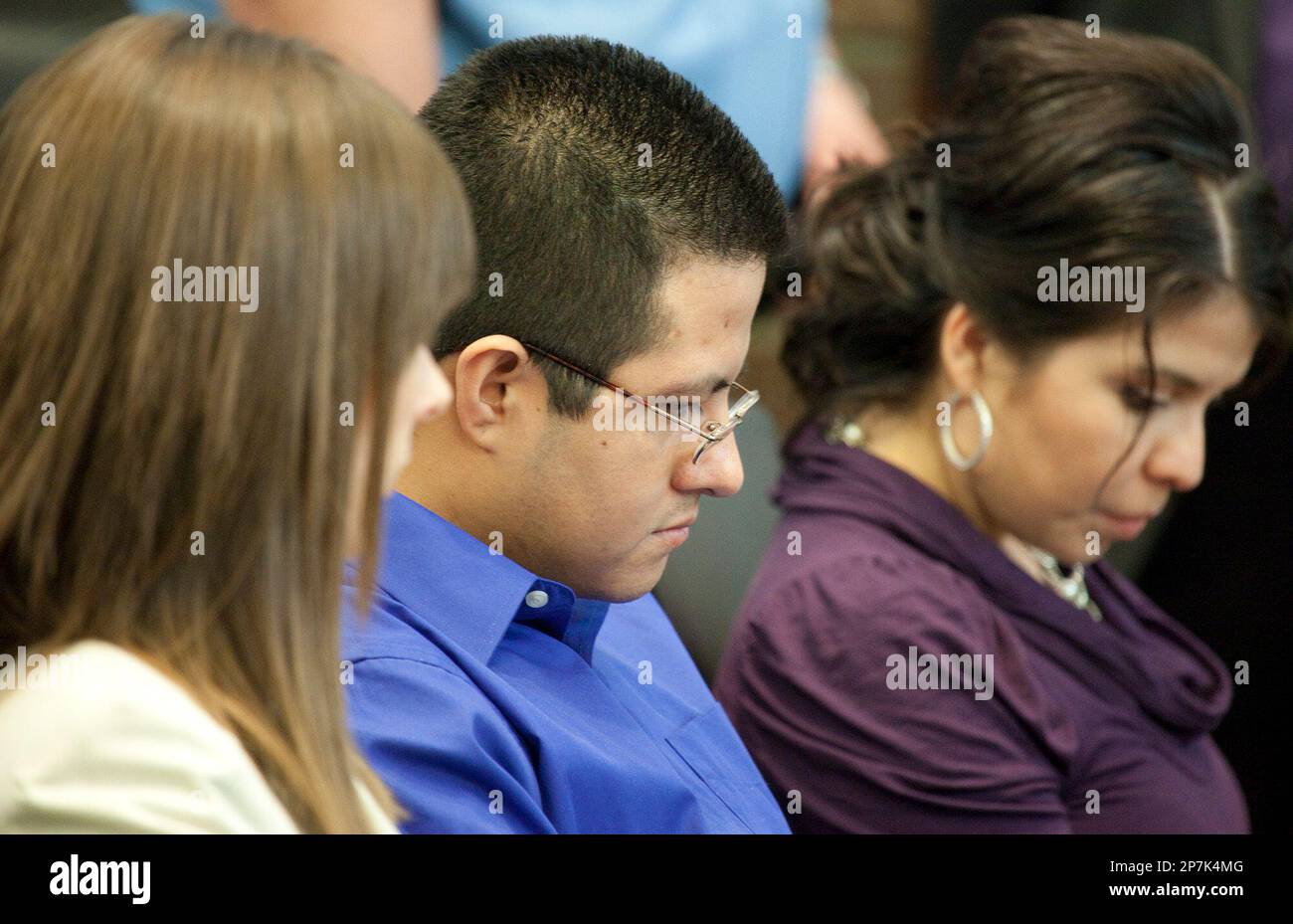 Israel Mireles sits calmly in a Butler County Courtroom, Friday, Feb ...