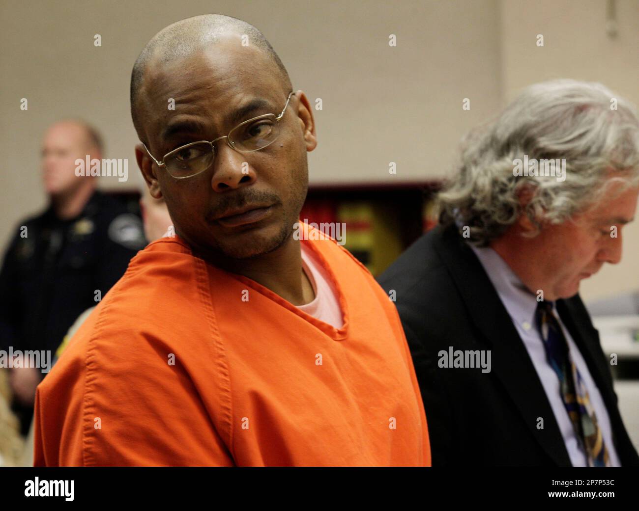 Darcus Allen, left, who is accused of driving Maurice Clemmons away ...