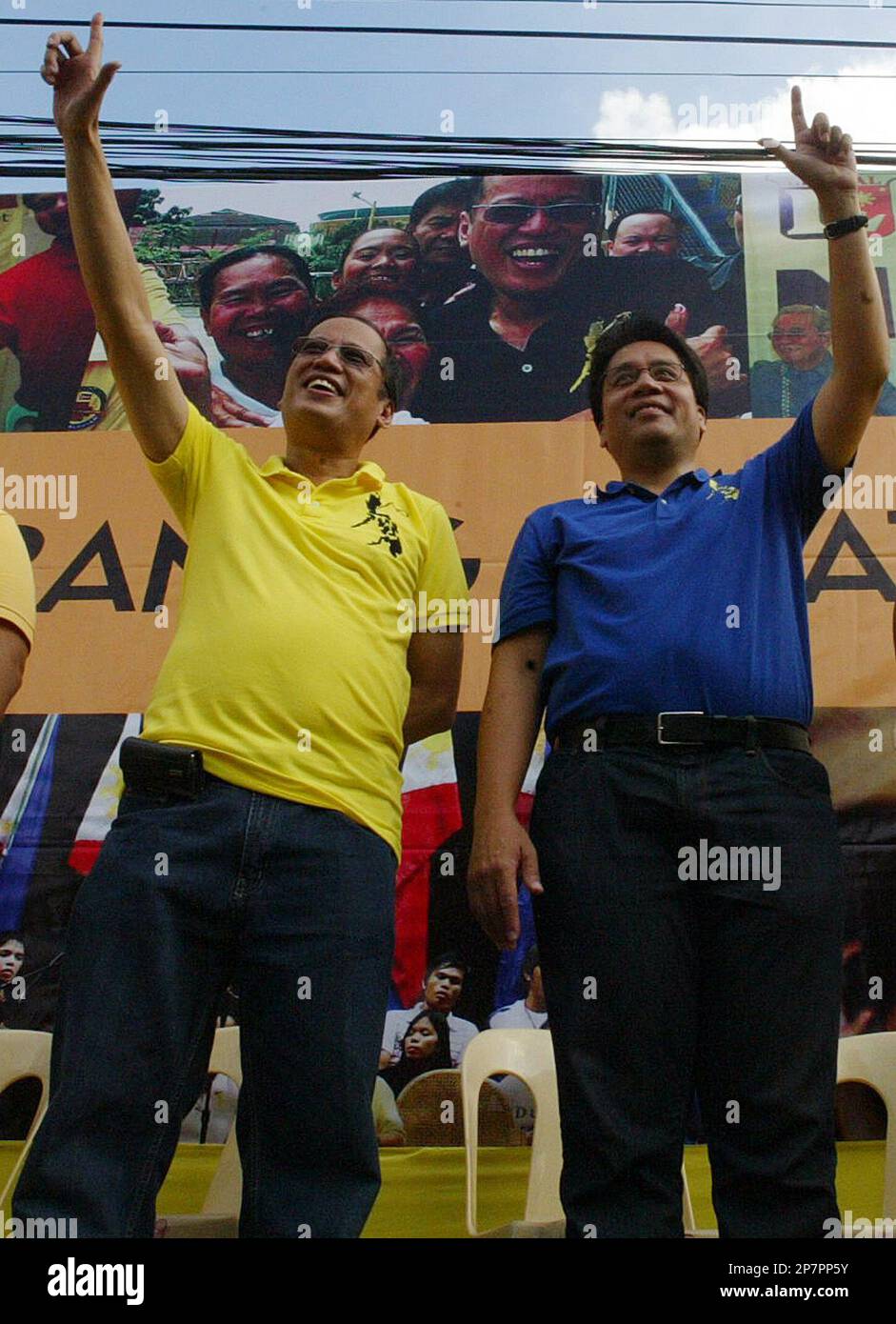 Presidential candidate Senator Benigno "Noynoy" Aquino III, the only ...