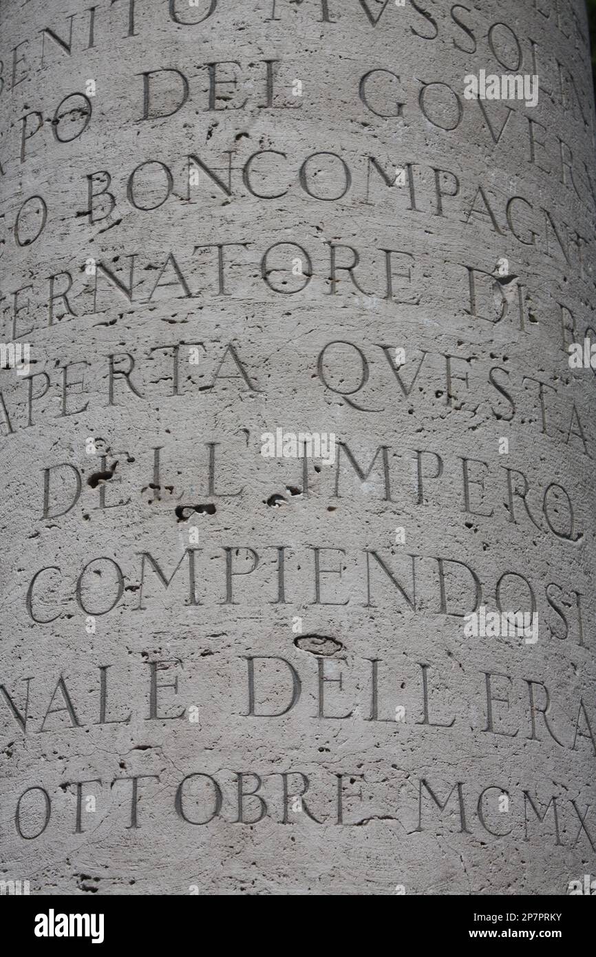 Rom alphabet -Fotos und -Bildmaterial in hoher Auflösung – Alamy