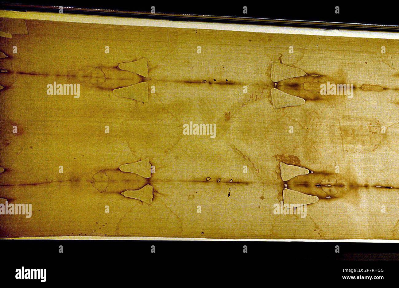 **FILE**In this Aug. 12, 2000 file photo, The Holy Shroud, a 14 foot ...