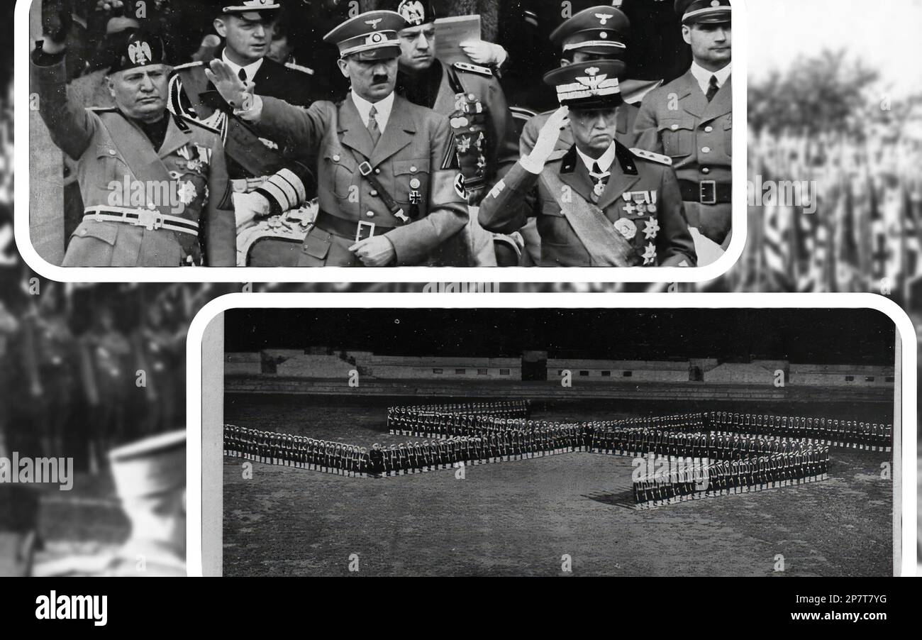 Mussolini poster -Fotos und -Bildmaterial in hoher Auflösung – Alamy