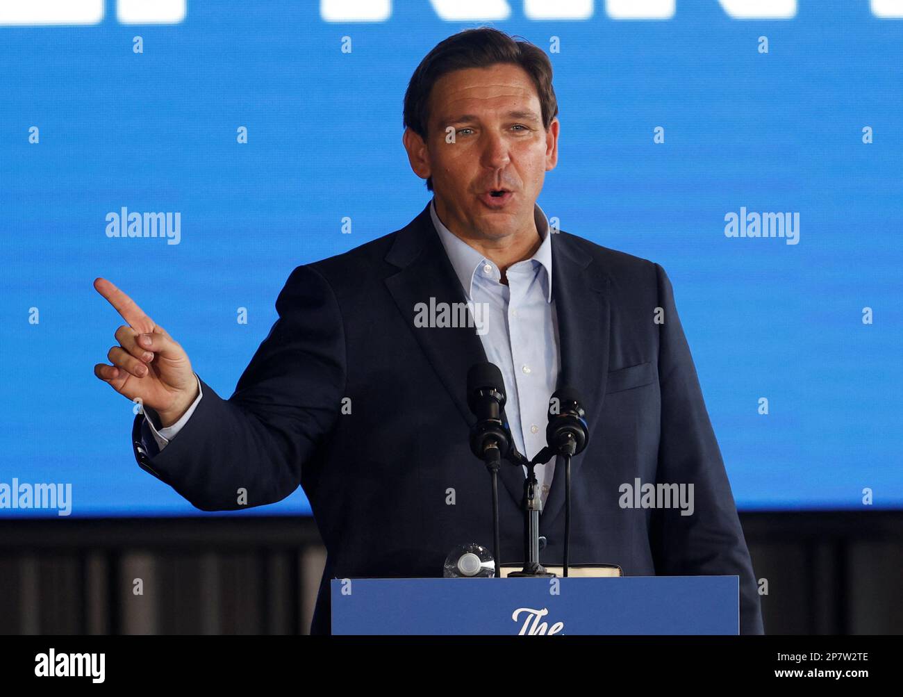 Der Gouverneur und wahrscheinlich der republikanische ...