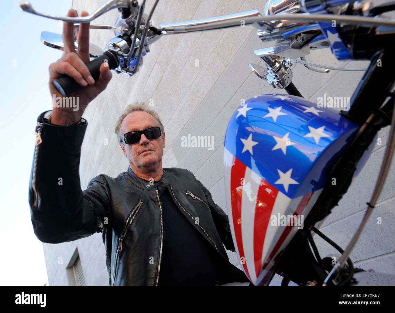 Peter Fonda, who played "Captain America" in the 1969 counterculture ...
