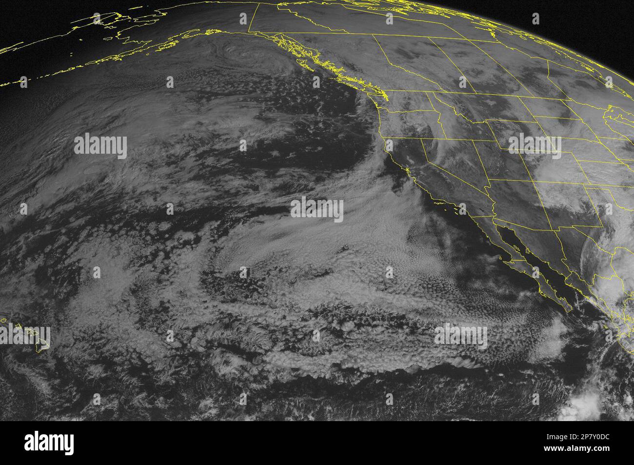 This NOAA satellite image taken Wednesday, October 21, 2009 at 11:00 AM ...