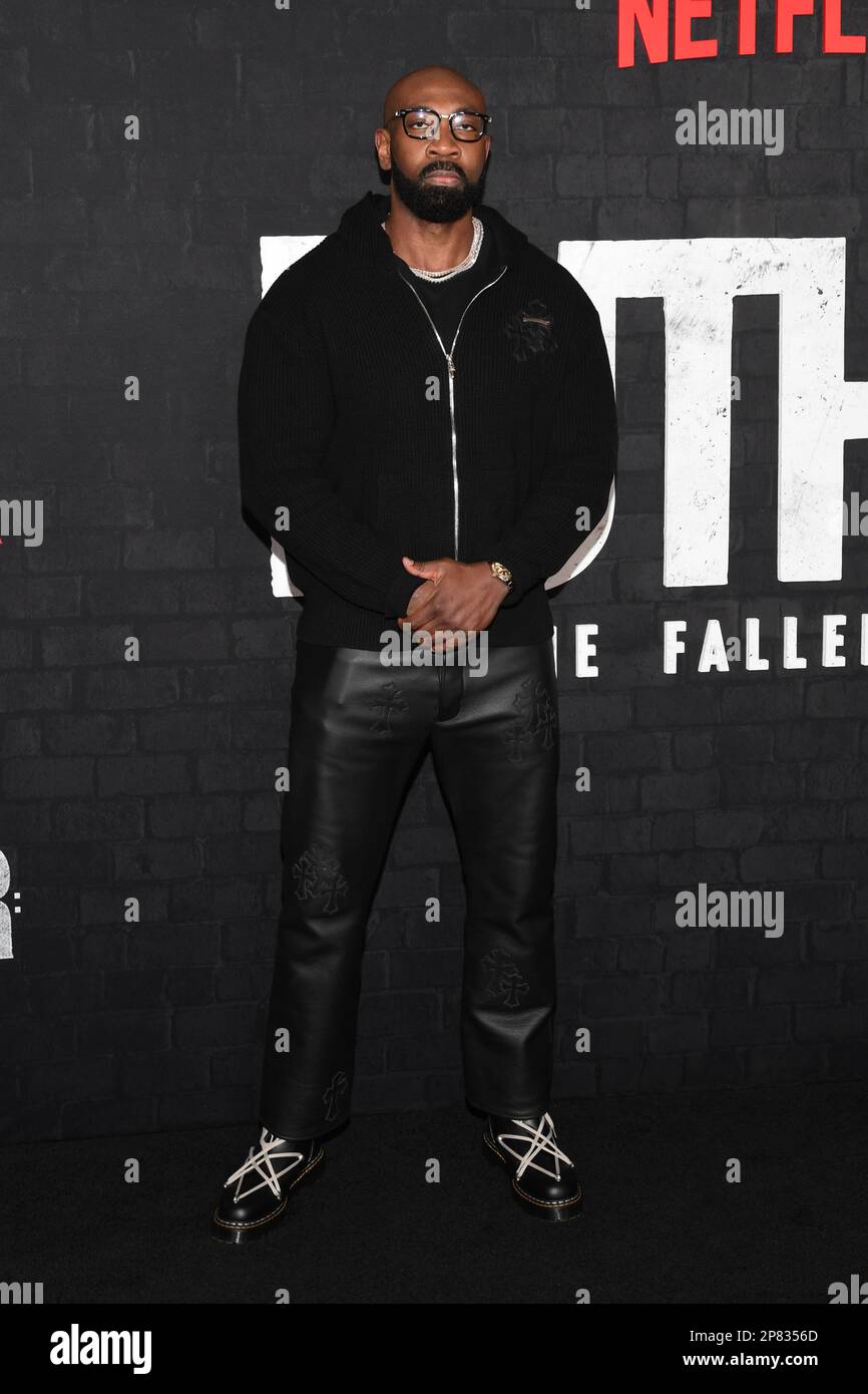 Hank Strong nimmt am 8. März 2023 an der Filmpremiere „Luther: The ...