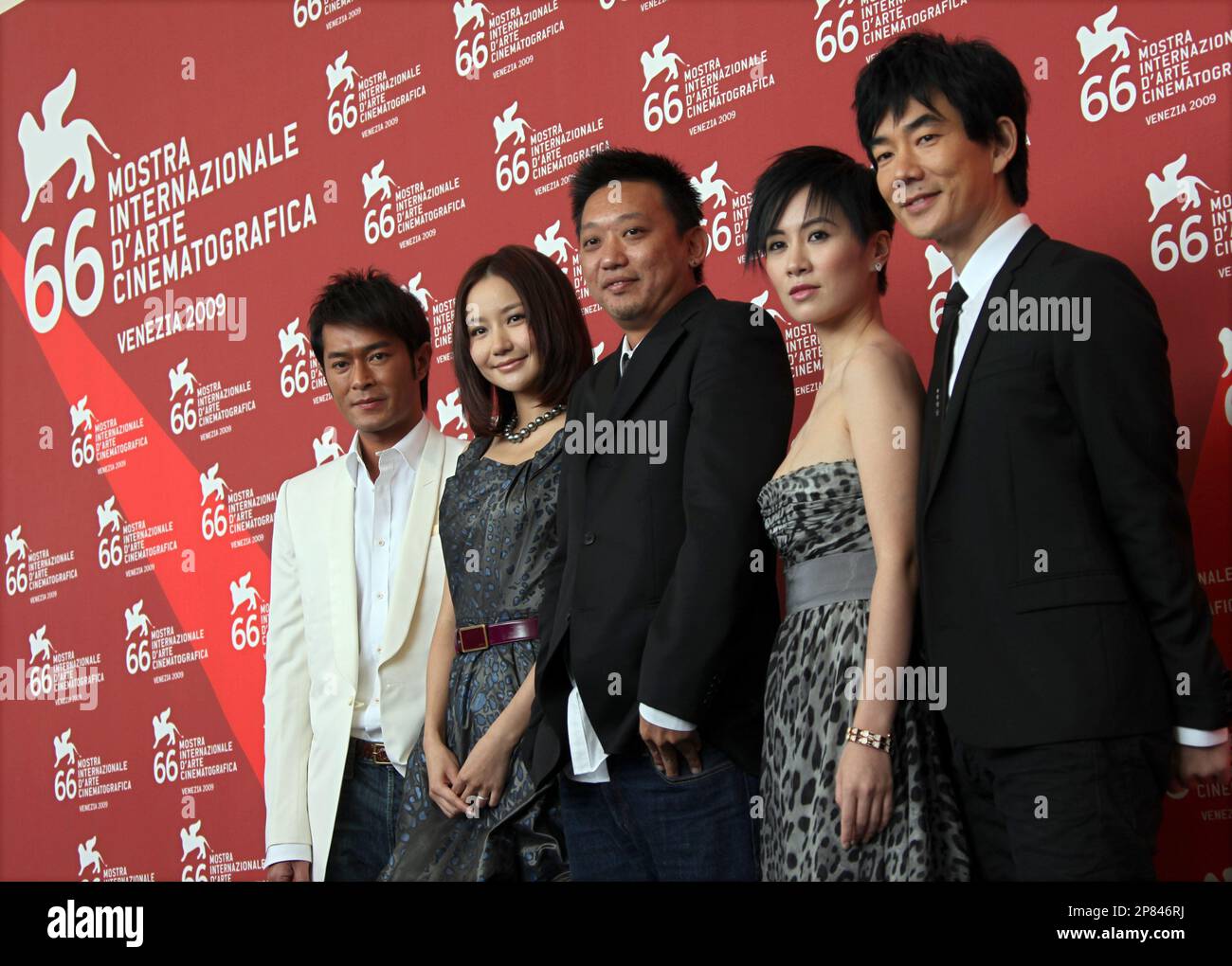 Chinese-born actresses Michelle Ye, and Han Yuqin, second and fourth ...