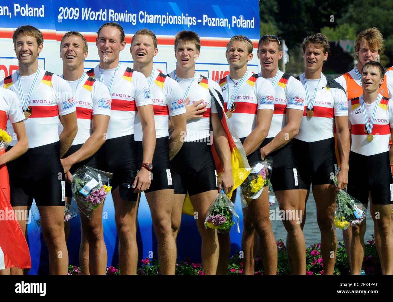 Germany's Urs Kaeufer, Gregor Hauffe, Florian Mennigen, Kristof Wilke ...