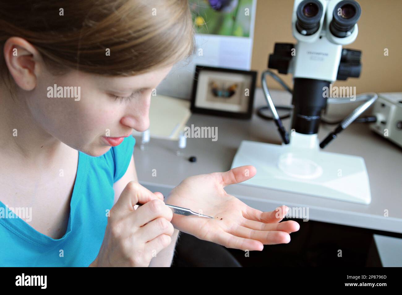 This July 31, 2009 photo shows epidemiologist Melissa Kemperman, who ...