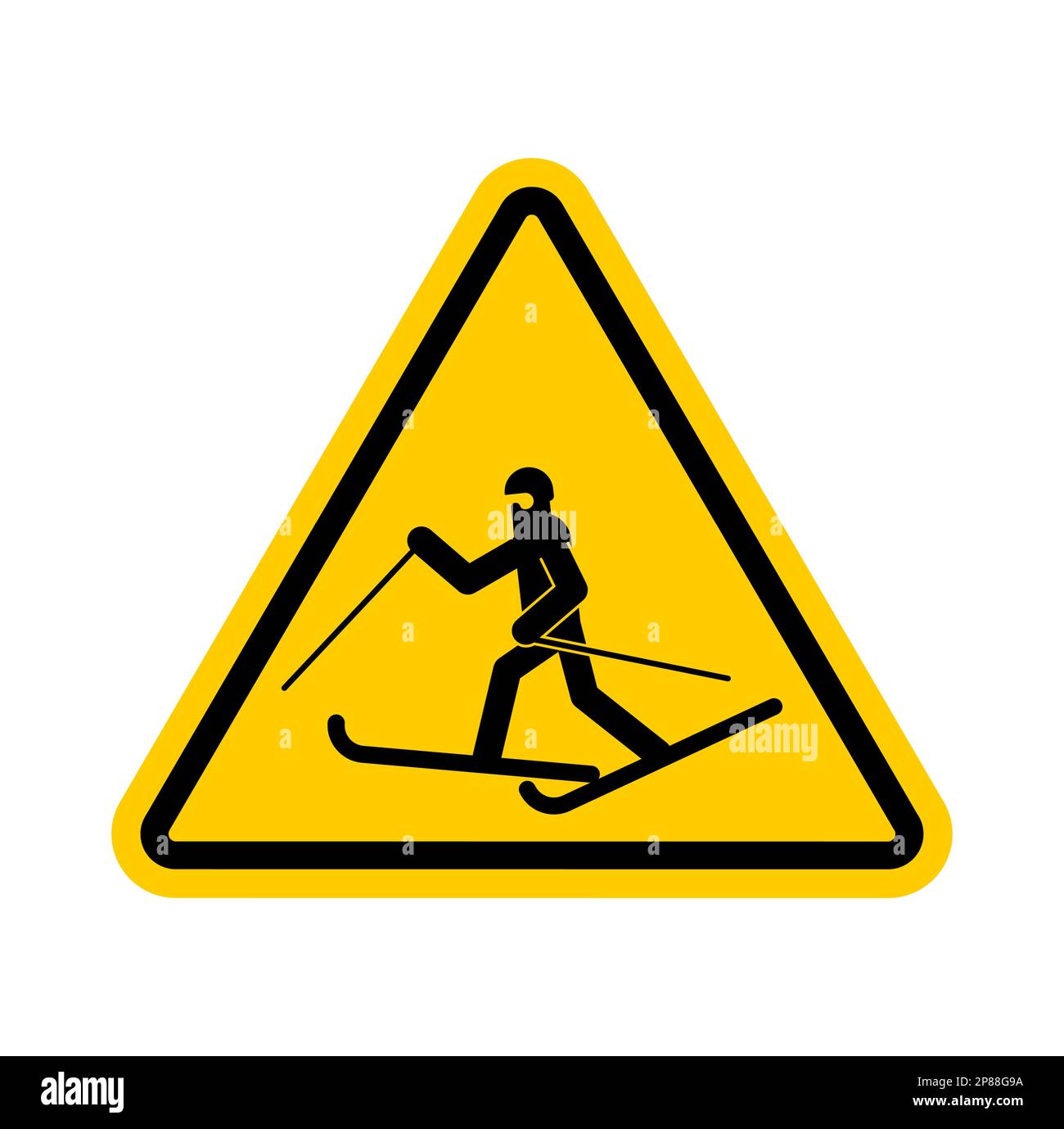 Unfall skifahren Stock-Vektorgrafiken kaufen - Alamy