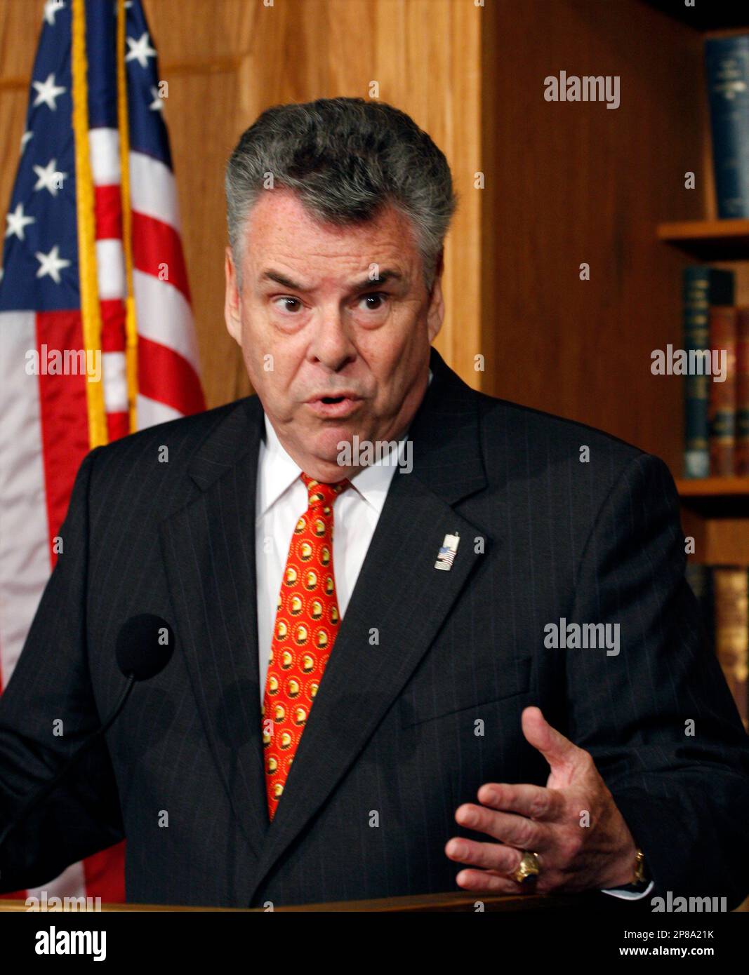 FILE - In this Tuesday, June 9, 2009 file photo, Rep. Peter King R-N.Y ...