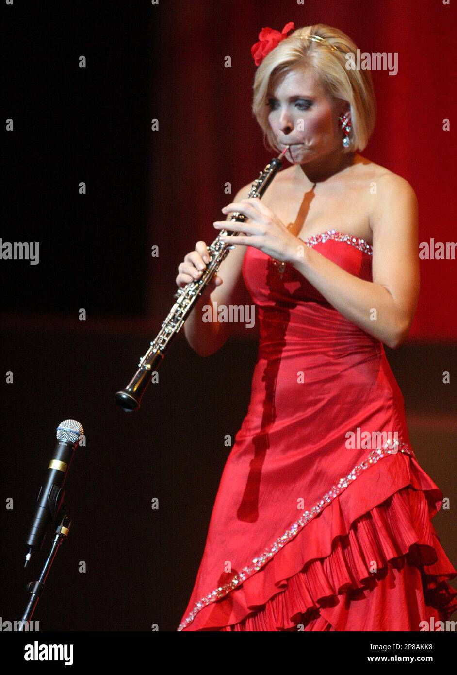 In this Saturday, June 27, 2009 picture, Miss Cobb County Emily Cook ...