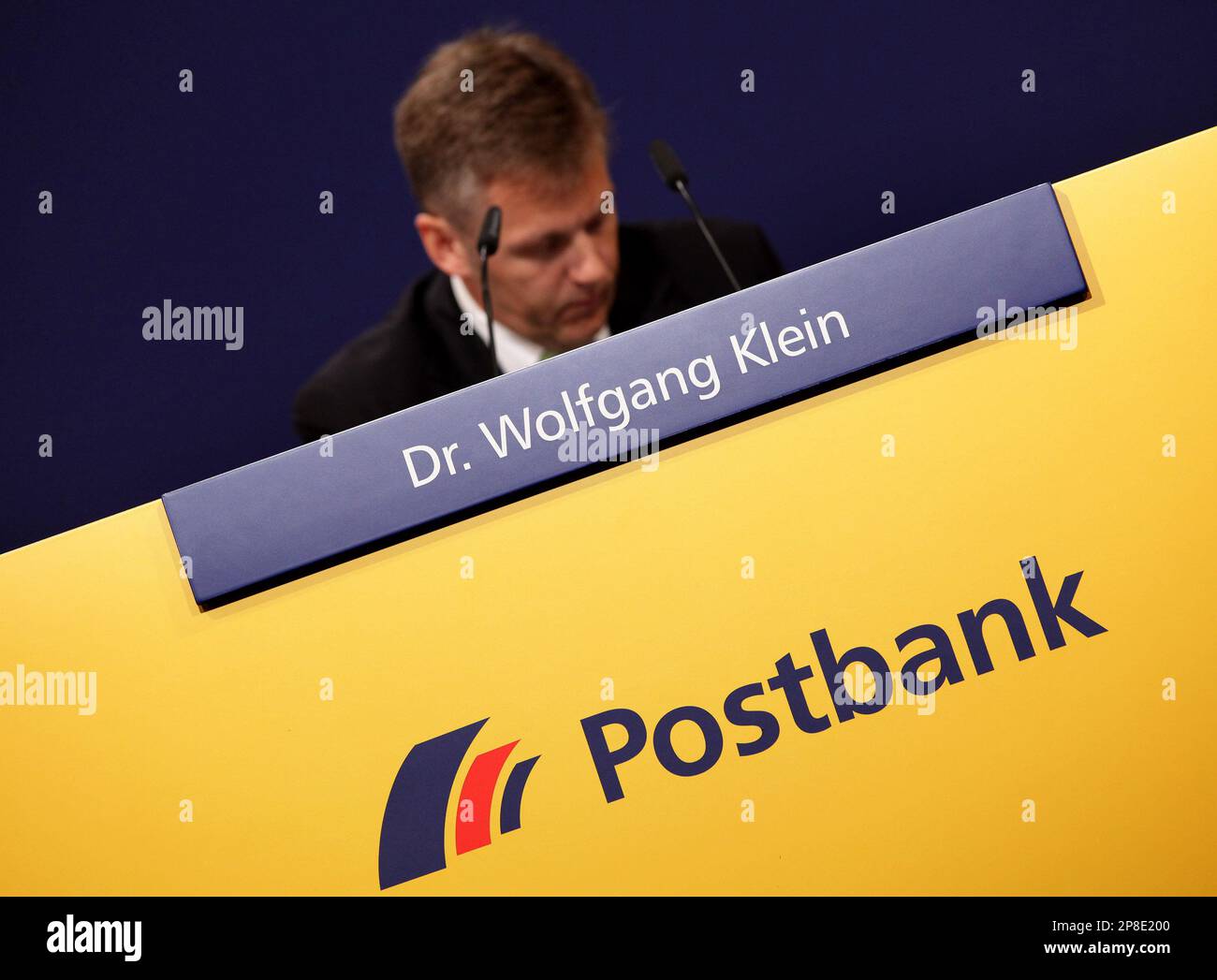 FILE - In this April 22, 2009 file photo, CEO of Postbank, Wolfgang ...