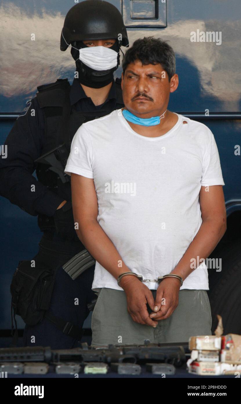 Suspected member of the Gulf Cartel Gregorio Sauceda Gamboa is ...