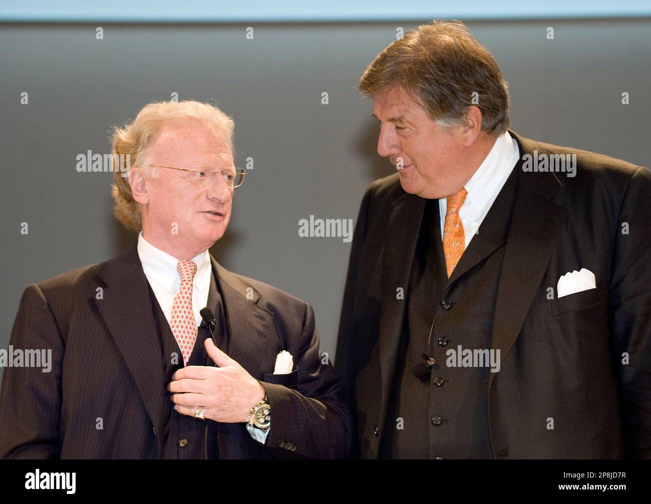 Der Vorstandsvorsitzende der RWE AG, Juergen Grossmann, spricht am ...