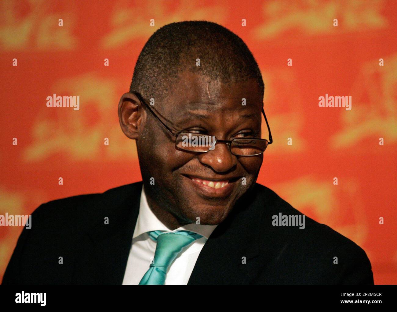 Mokotedi Mpshe, acting director of public prosecutions looks on during ...