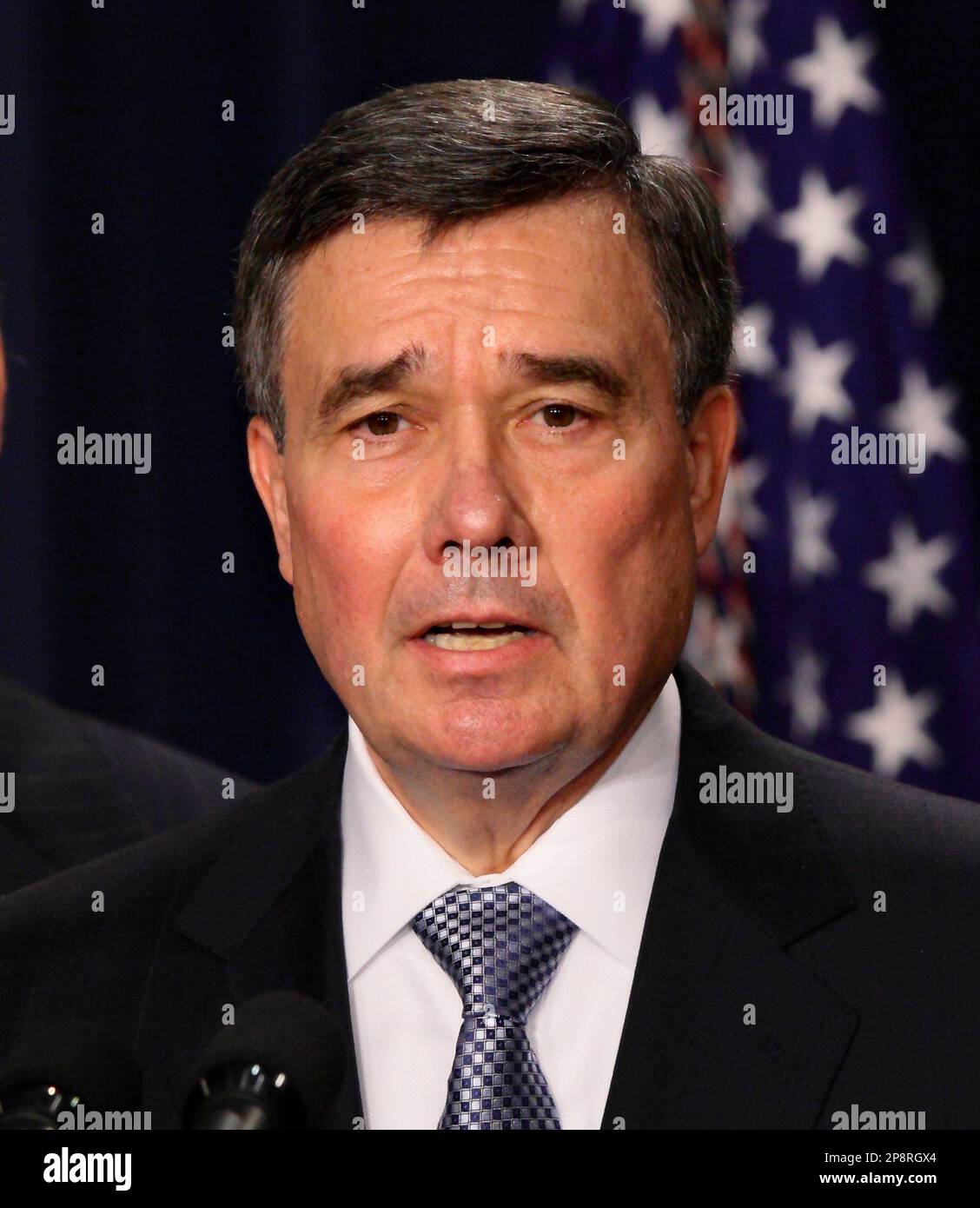 Seattle Police Chief R. Gil Kerlikowske speaks after being announced by ...