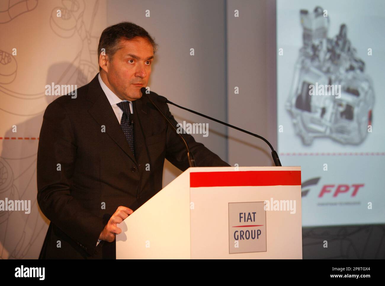Alfredo Altavilla, chief executive of the Fiat subsidiary FPT ...
