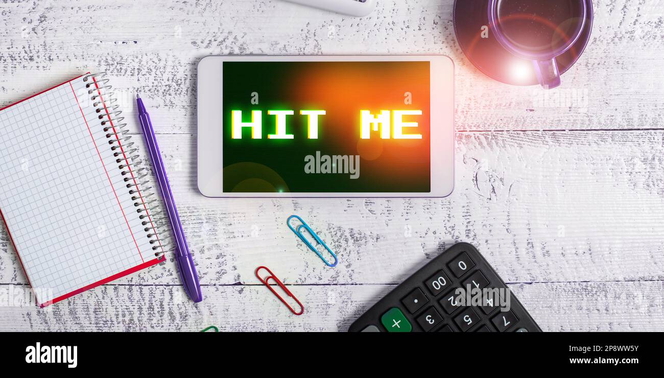 Die konzeptionelle Beschriftung hat mich getroffen. Das Internet ...