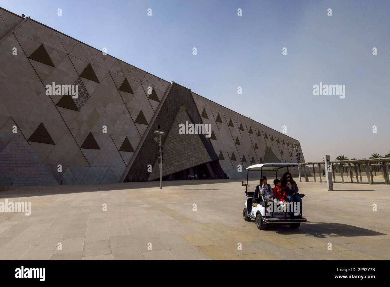 Kairo, Ägypten. 02. März 2023. Grand Egyptian Museum, auch bekannt als ...