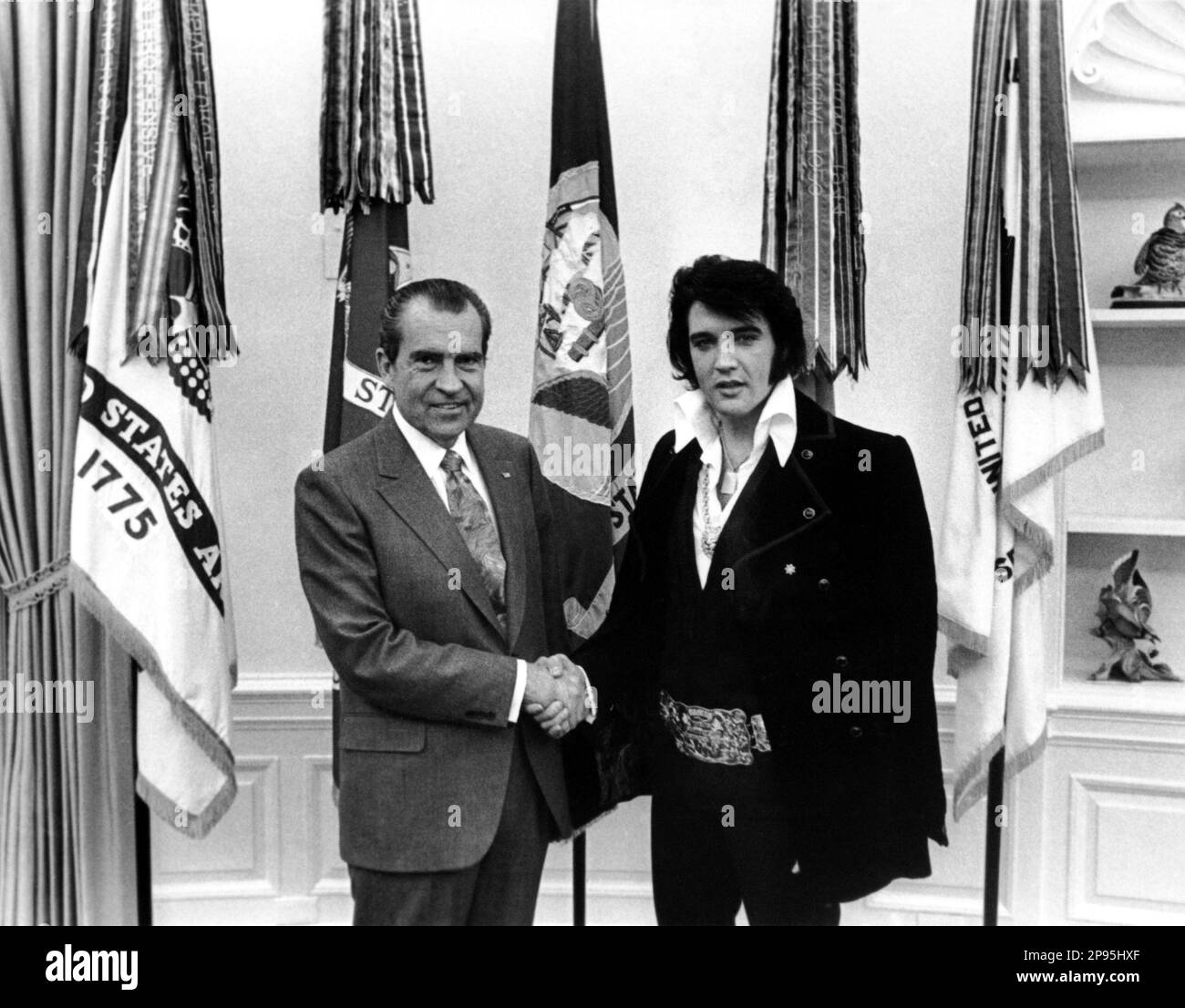 1970 , dezember , USA: Richard Milhous Nixon ( 1913 - 1994 ) war von 1969 bis 1974 der 37 ...