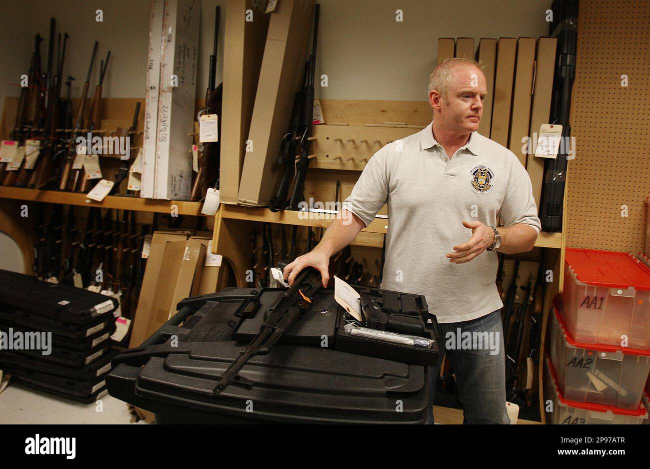 ** TO GO WITH STORY SLUGGED MEXICO ARMAS ** Tom Mangan, a spokesman for ...