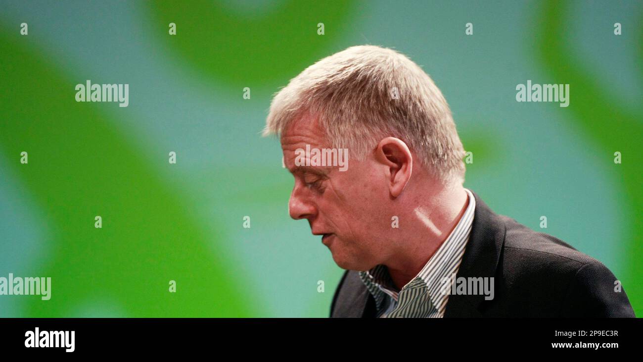 Der Bundestagsfraktionschef der Gruenen Fritz Kuhn verlaesst am Sonntag ...
