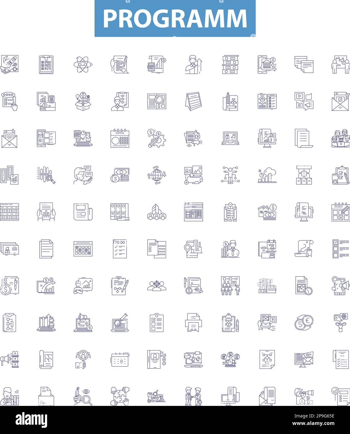 Programmieren von Liniensymbolen, Zeichen eingestellt. Programmieren ...
